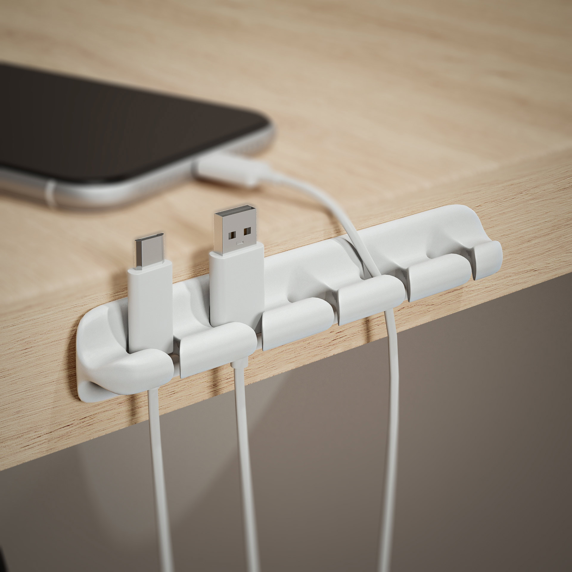 SOHO Premium Cable Holders | High-end Silicone | byKALLEVIG